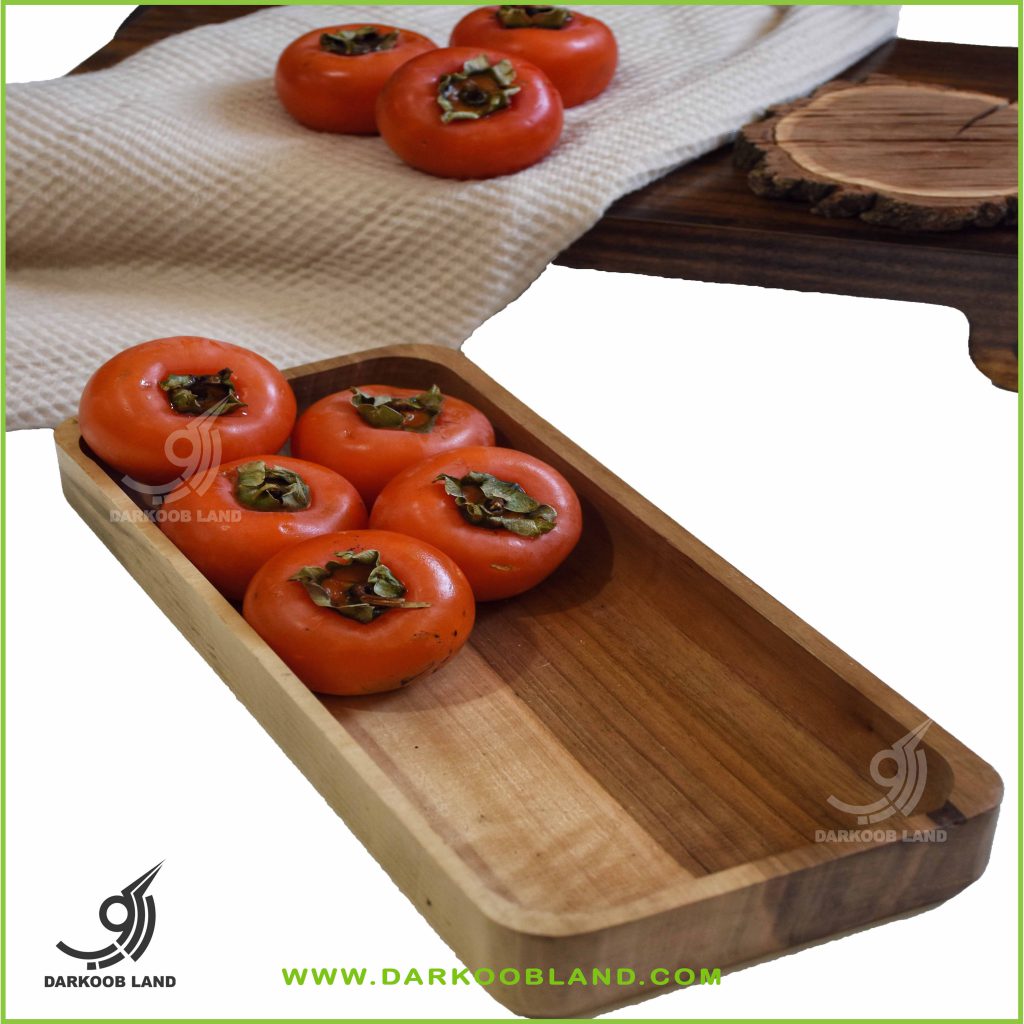 Wooden rectangular serving bowl | DARKOOB LAND Wooden rectangular ...